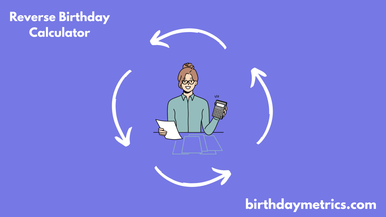 Reverse Birthday Calculator - birthdaymetrics.com