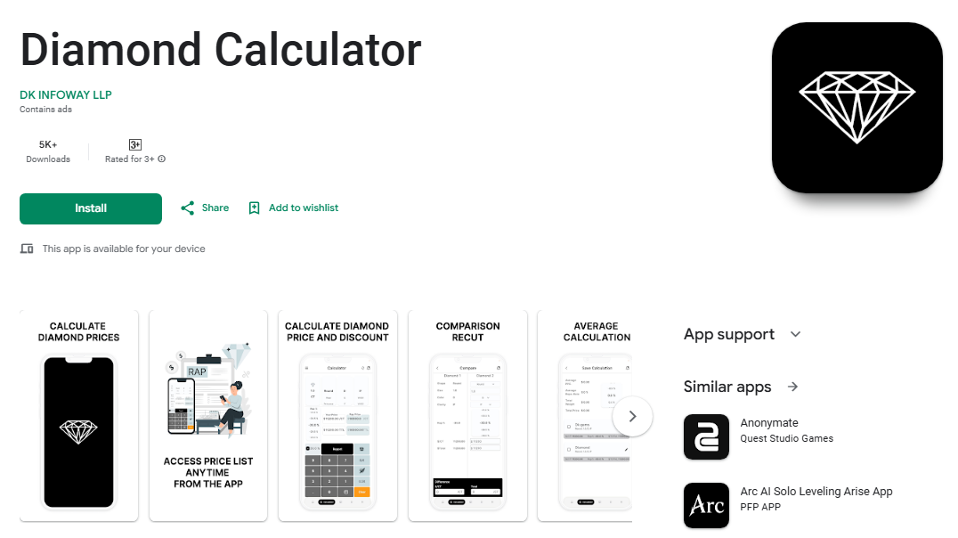 Diamond Birthday Calculator - birthdaymetrics.com